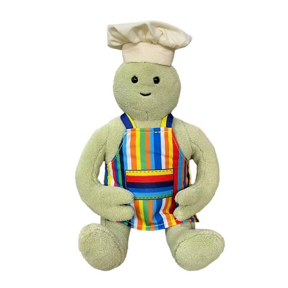 Cute Little Chef Plush Toy, Soft Stuffed Doll with Chef Hat Design ...