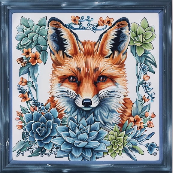 Fox Embroidery