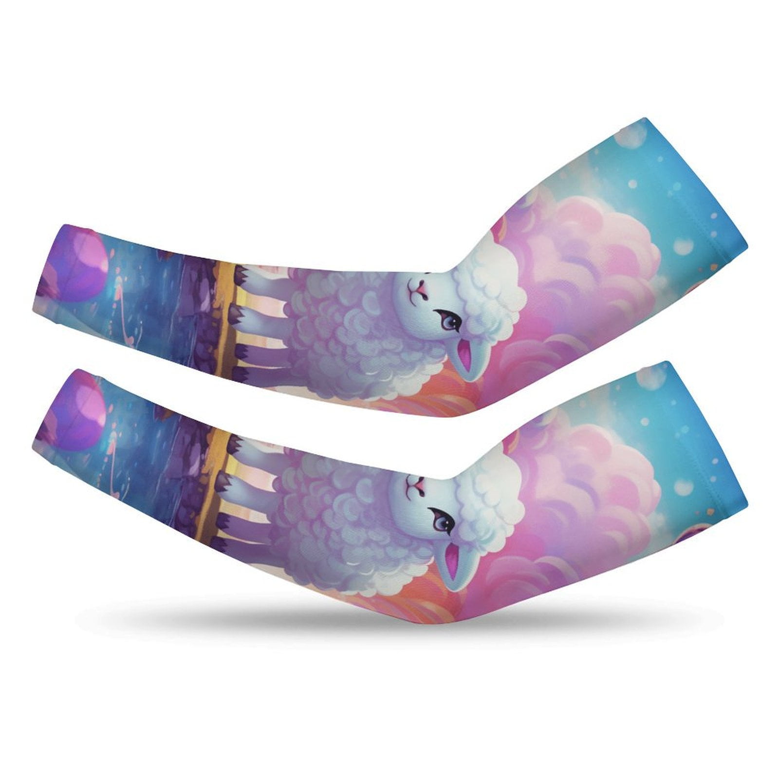 Cute Little Lamb Gardening Sleeves Farm Sun Protection Arm Cooling ...