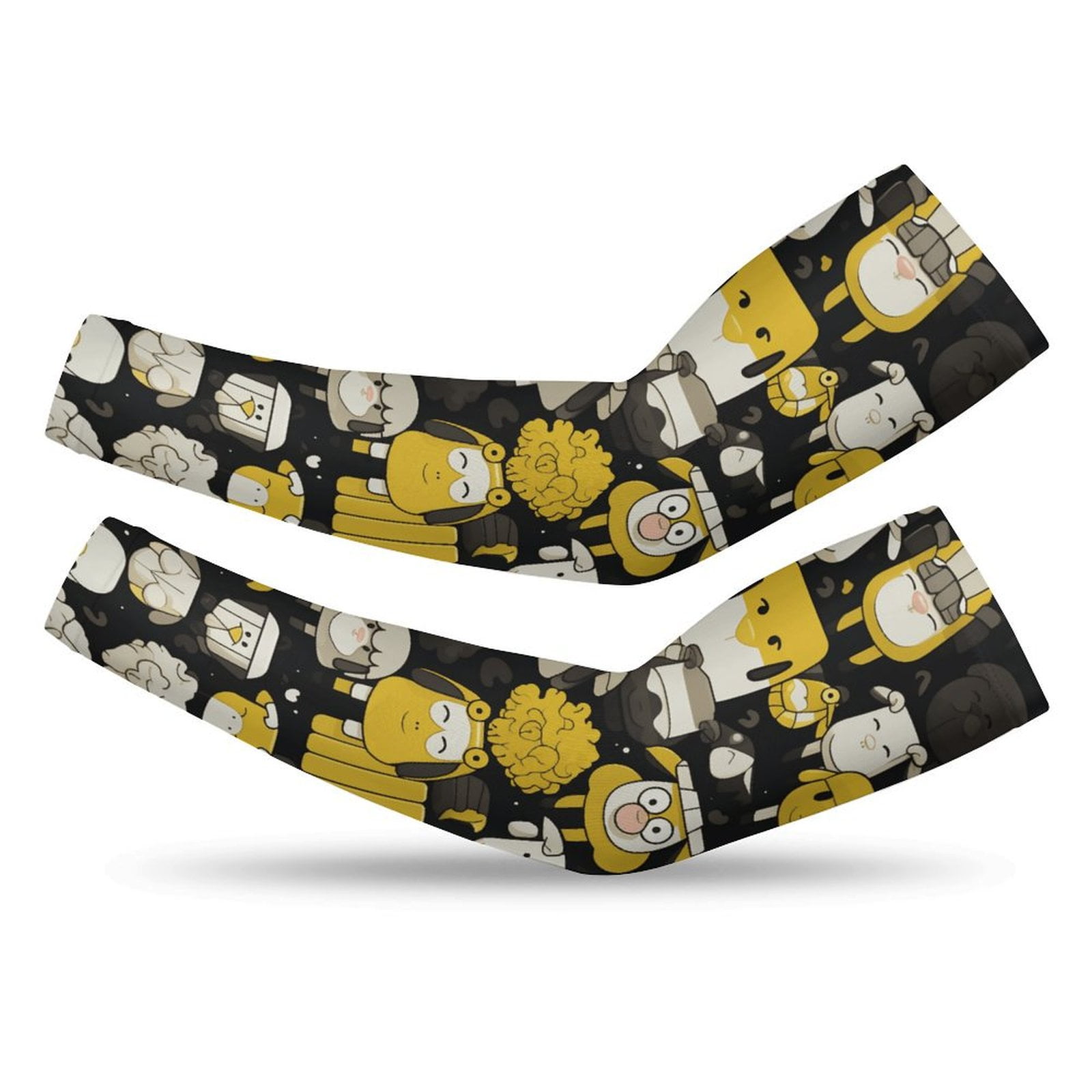 Cute Little Lamb Protection Cooling Arm Sleeves For Men Women, Uv ...