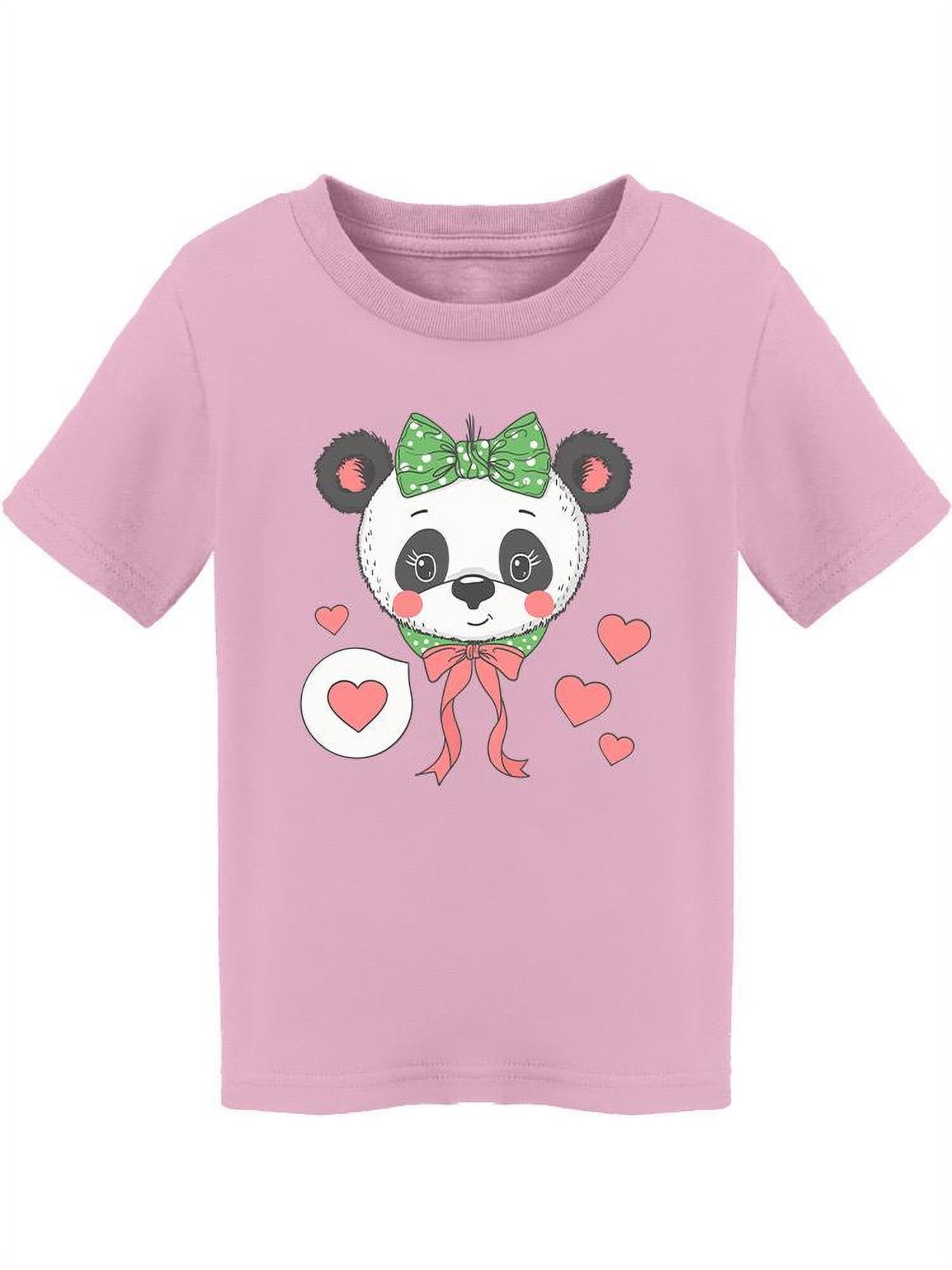 Cute Little Panda Girl T-Shirt Toddler -Image by Shutterstock, 5 ...