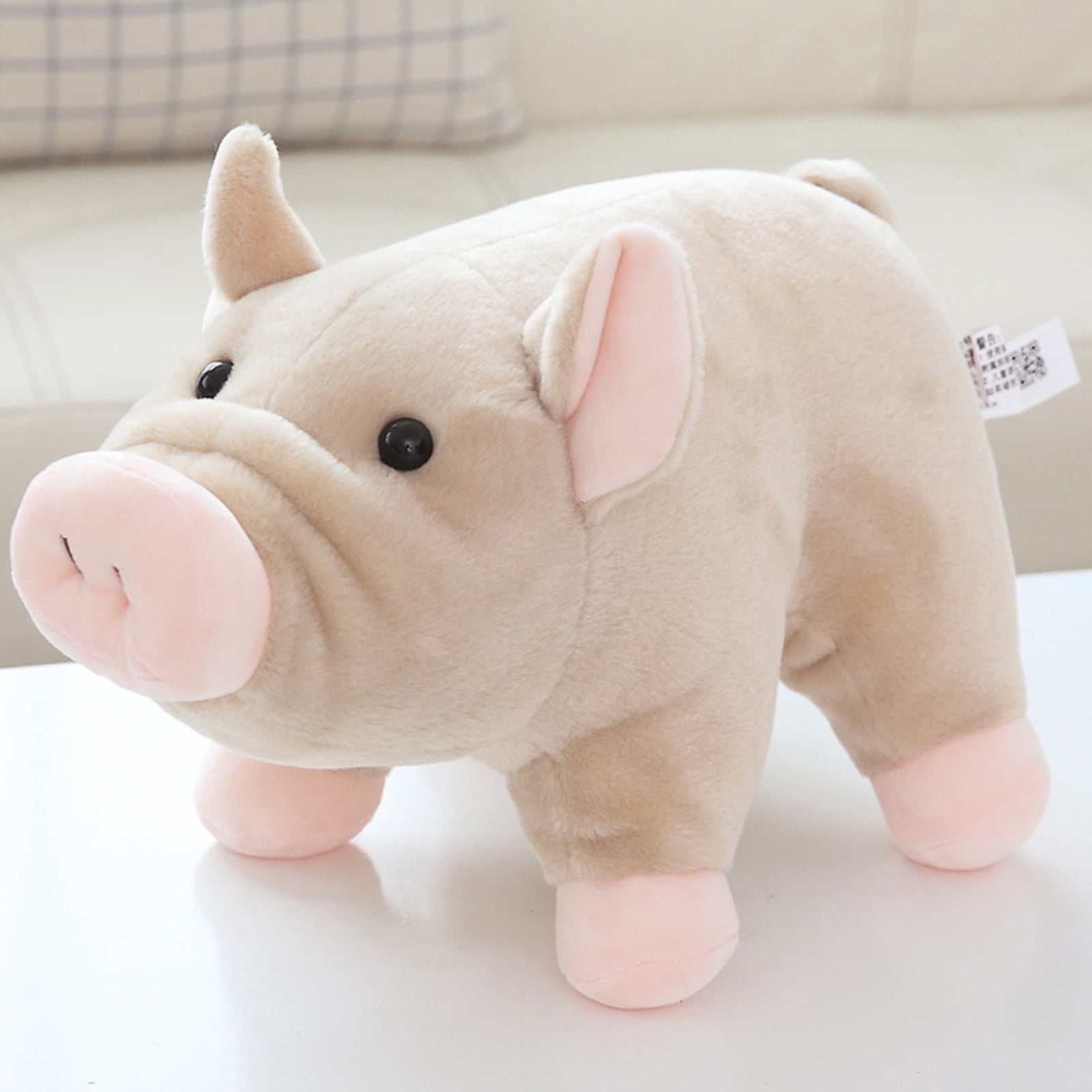 Cute Little Pig Plush Toy - Assorted Colors Soft Cuddly Stuffed Animal ...
