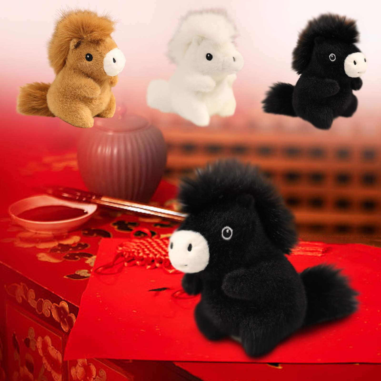 Cute Little Ponies Plush Toy, Hypoallergenic Polyester Filling Office ...