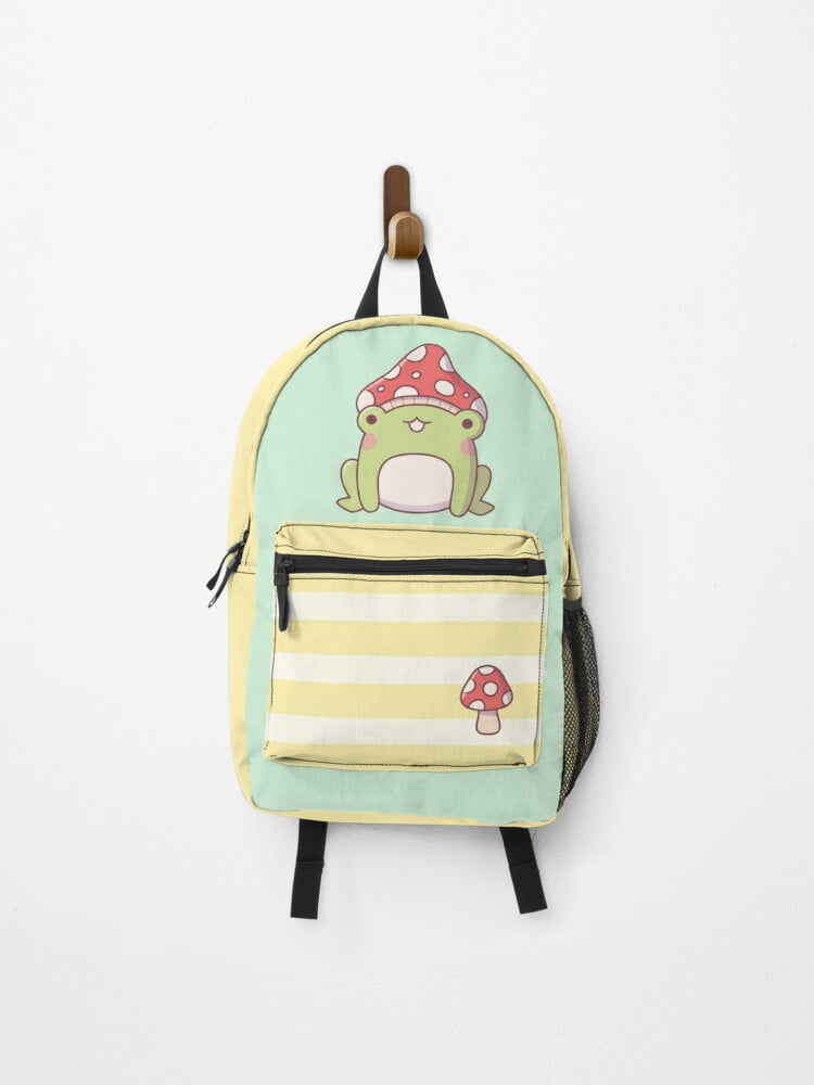 Cute Little Toadstool Frog Doodle Backpack - Walmart.com