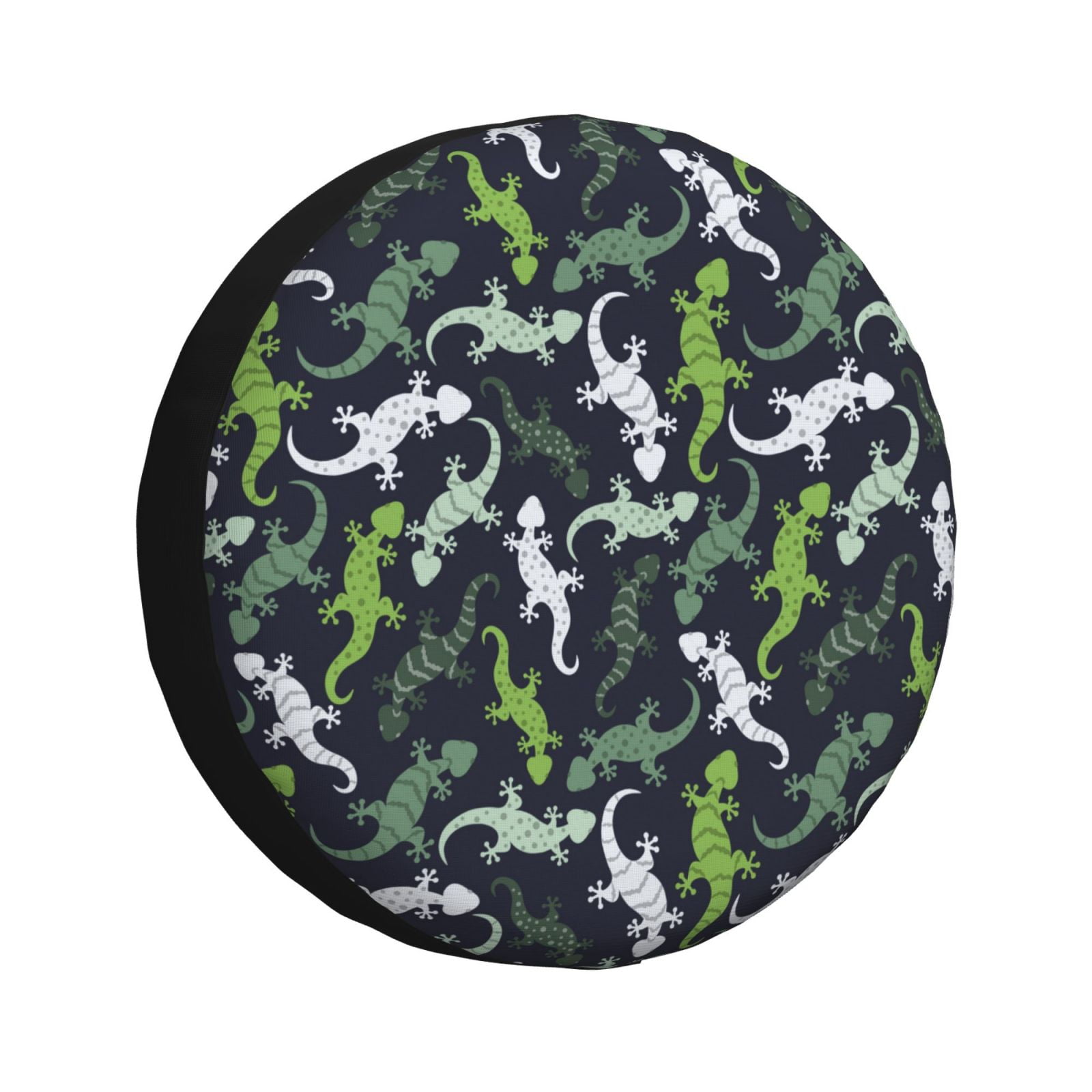 Cute Lizard Gecko Green Spare Tire Cover for Trailer Camper RV Truck ...