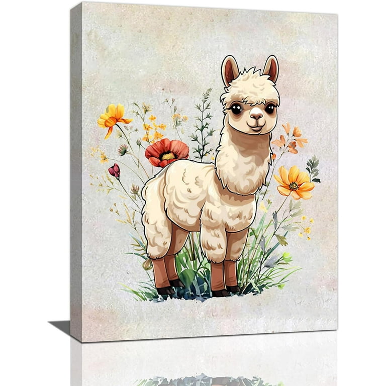 Cute Alpaca Art