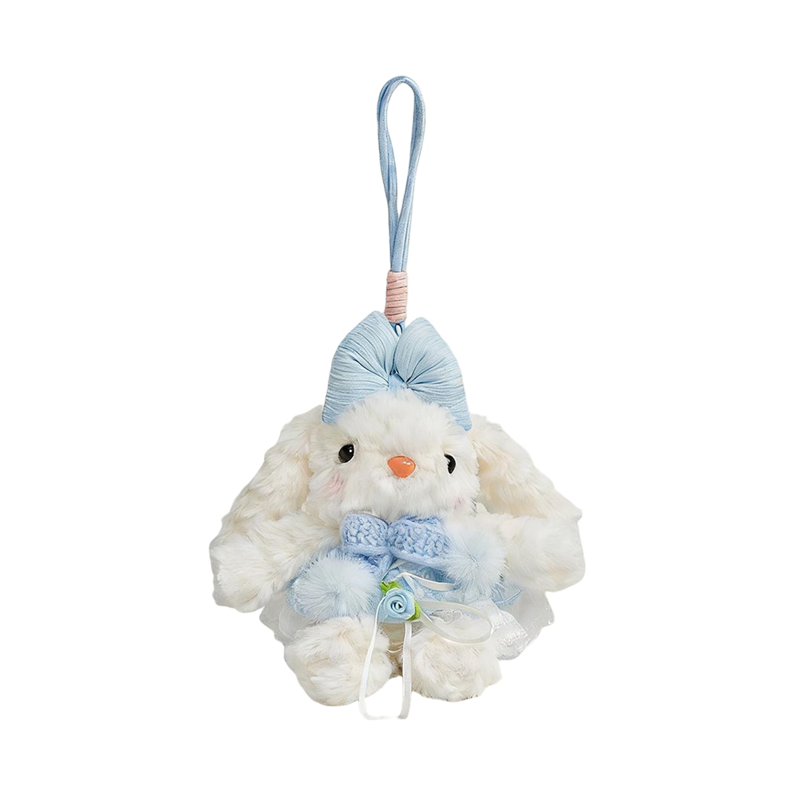 Cute Lop-eared Plush Bag Charm, Backpack Pendant, Small Stuffed Animal ...