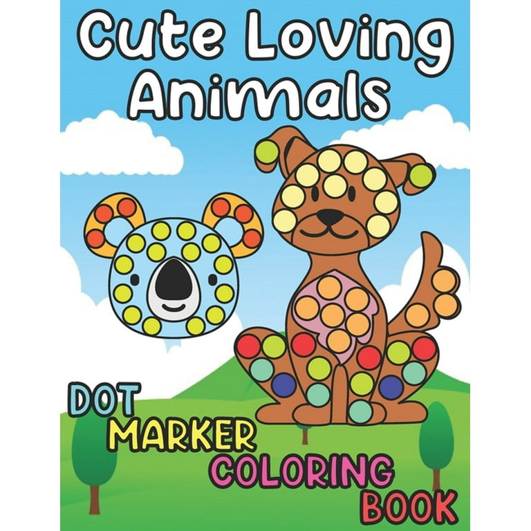 dot art coloring book