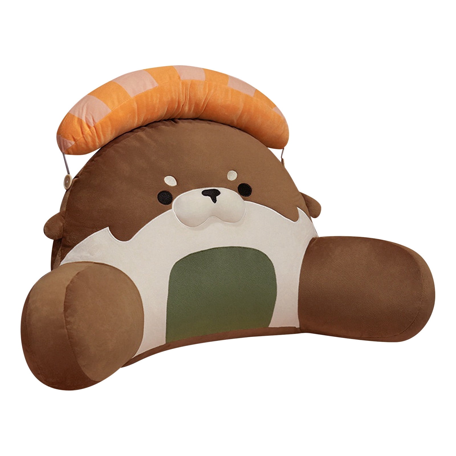 Cute Lumbar Pillow Soft Back Cushion For Pregnancy Chair Sofa Bed & Car ...