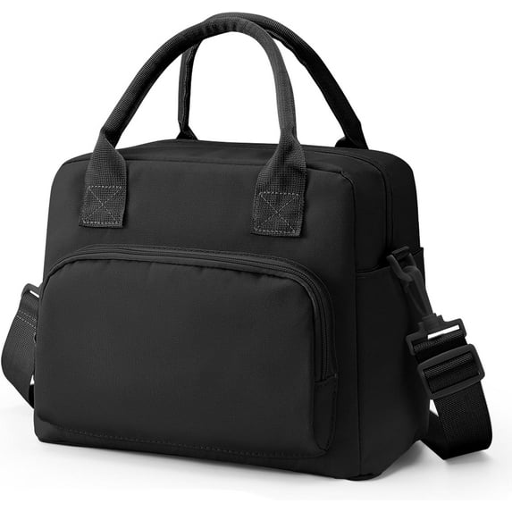 Cute Lunch Bag for Women, Corduroy Insulated Lunch Box for Work Lunch ...