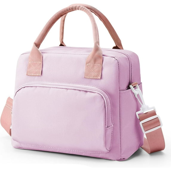 Cute Lunch Bag for Women, Corduroy Lunch Box for Work Lunch Tote Bag ...