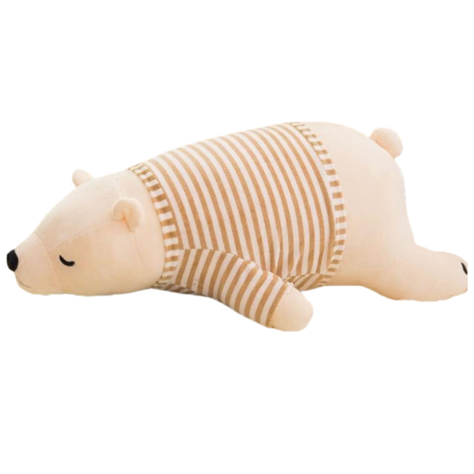 Cute Lying Bear Plush Pillow Soft Stuffed Decorative Cushion for Sofa ...