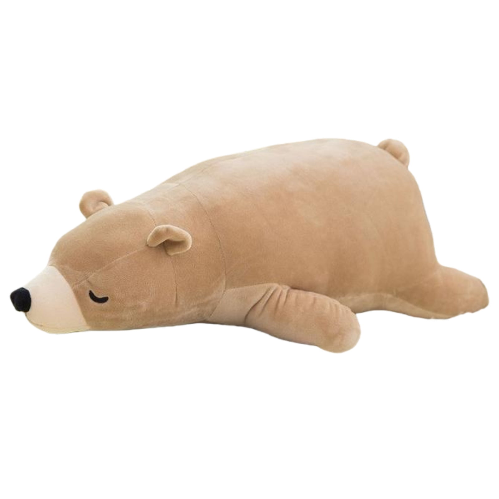 Cute Lying Bear Plush Pillow Soft Stuffed Decorative Cushion for Sofa ...