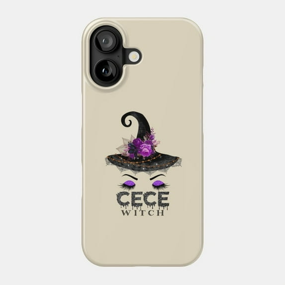 Cute Magic Cece Witch Happy Halloween Aunt Tough Case for iPhone 11-17 ...