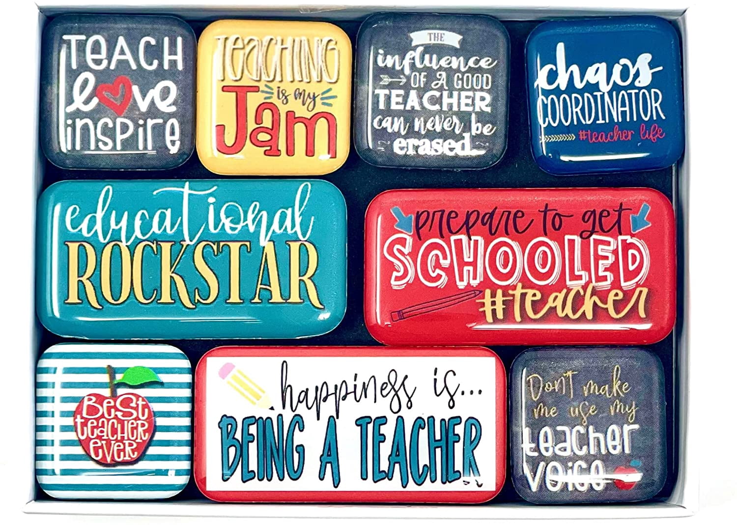 Cute Magnet Gift Sets for Teachers Women - Refrigerator Magnets - Great ...
