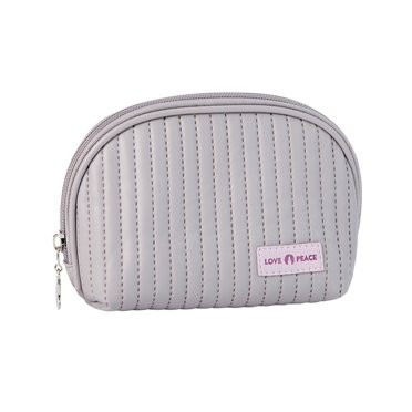 BYB Cute Makeup Bag Mini Cosmetic Pouch For Women Small Quilted Beauty ...