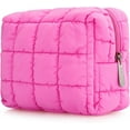 Cute Makeup Bag,Quilted Bag,Make up Pouch for Purse,Toiletry Zipper ...