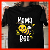 Cute Mama Bee T-Shirt - Adorable Motherhood Bee Design G024, Premium ...