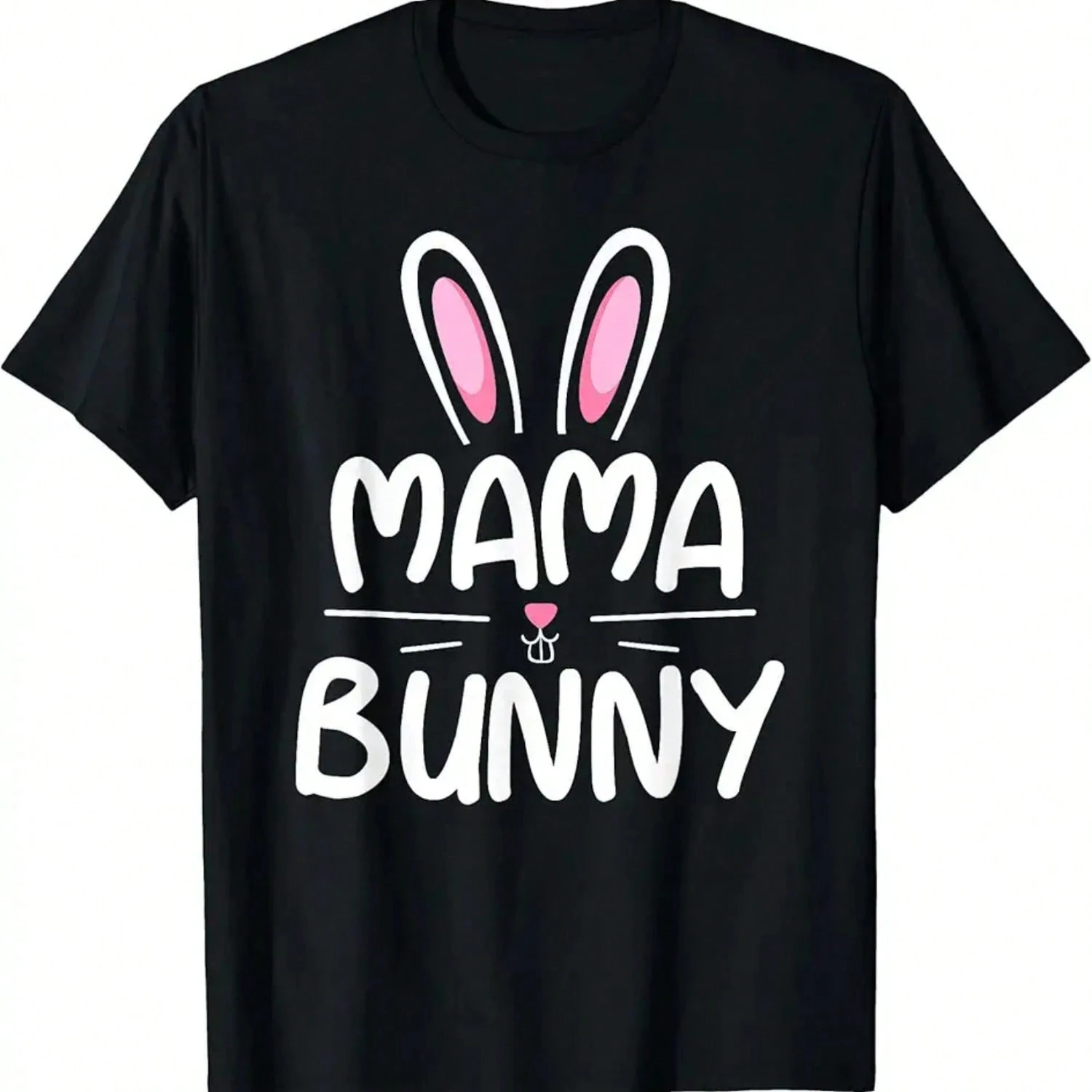 Cute Mama Bunny Easter Sunday T-Shirt Retro Rabbit Ears Motherhood ...