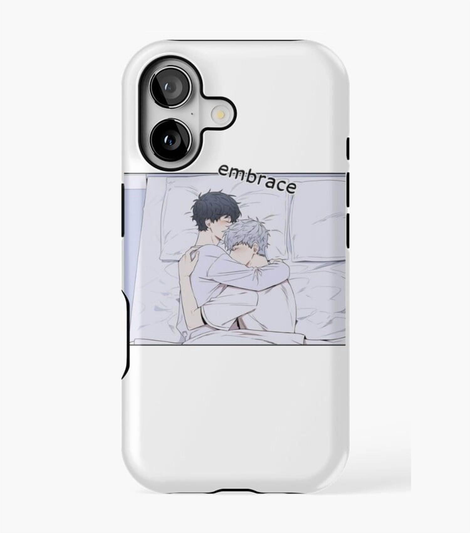 Cute Manhwa Cherry Blossoms Embrace Protective Case for Apple iPhone 11 ...