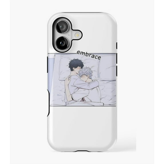 Cute Manhwa Cherry Blossoms Embrace Protective Case for Apple iPhone 11 to 17 - Walmart.com