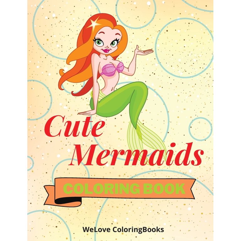 cute mermaids coloring pages