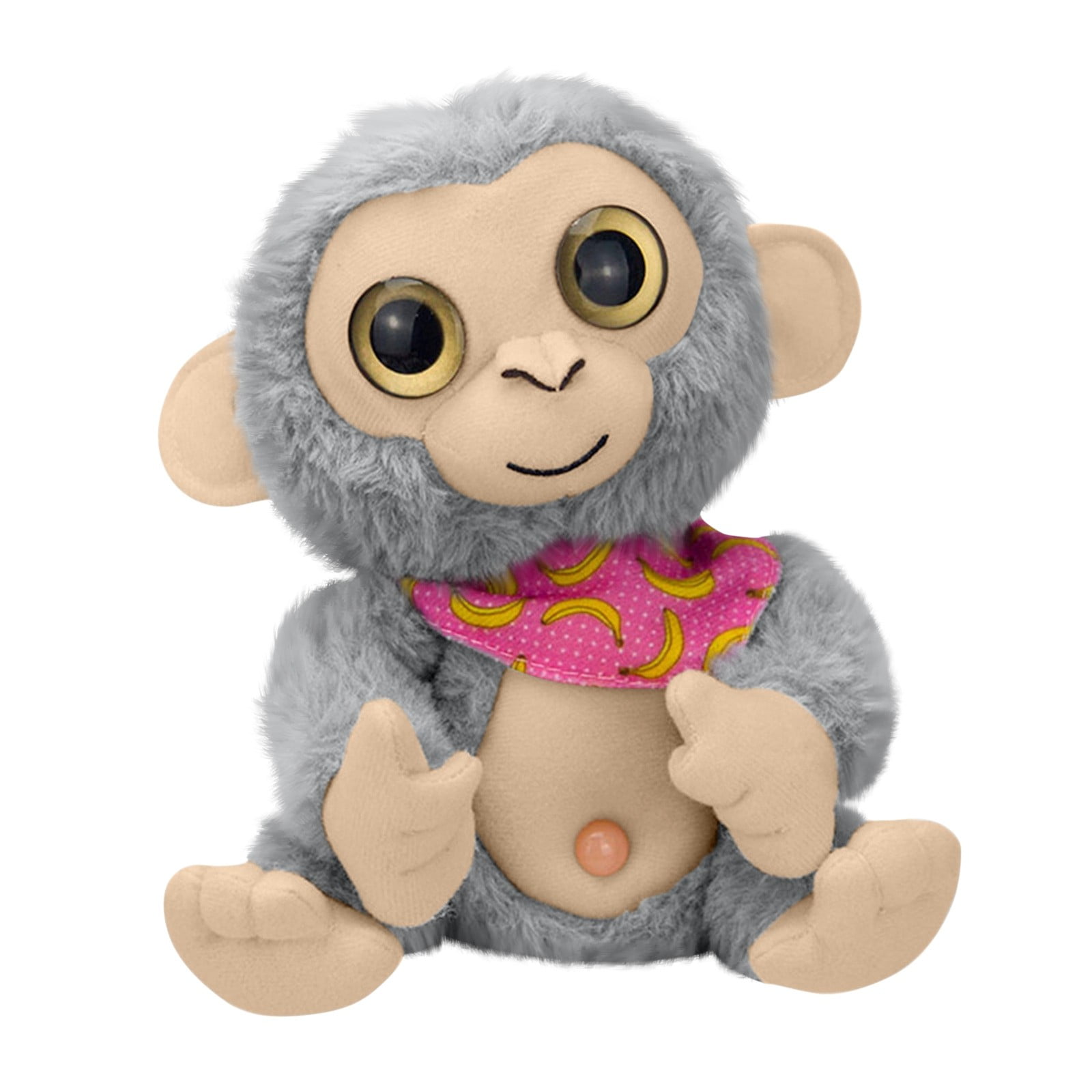 Cute Mimicry Pet Talking Monkey Plush Toy, Interactive Electronic Toy ...