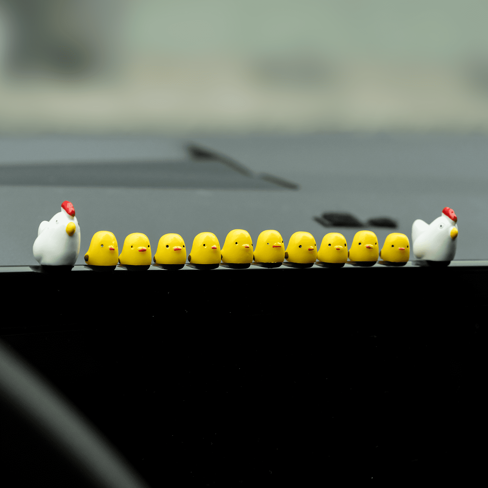 Cute Mini Animal Car Dashboard Accessories Fun Animal Car Rear view ...