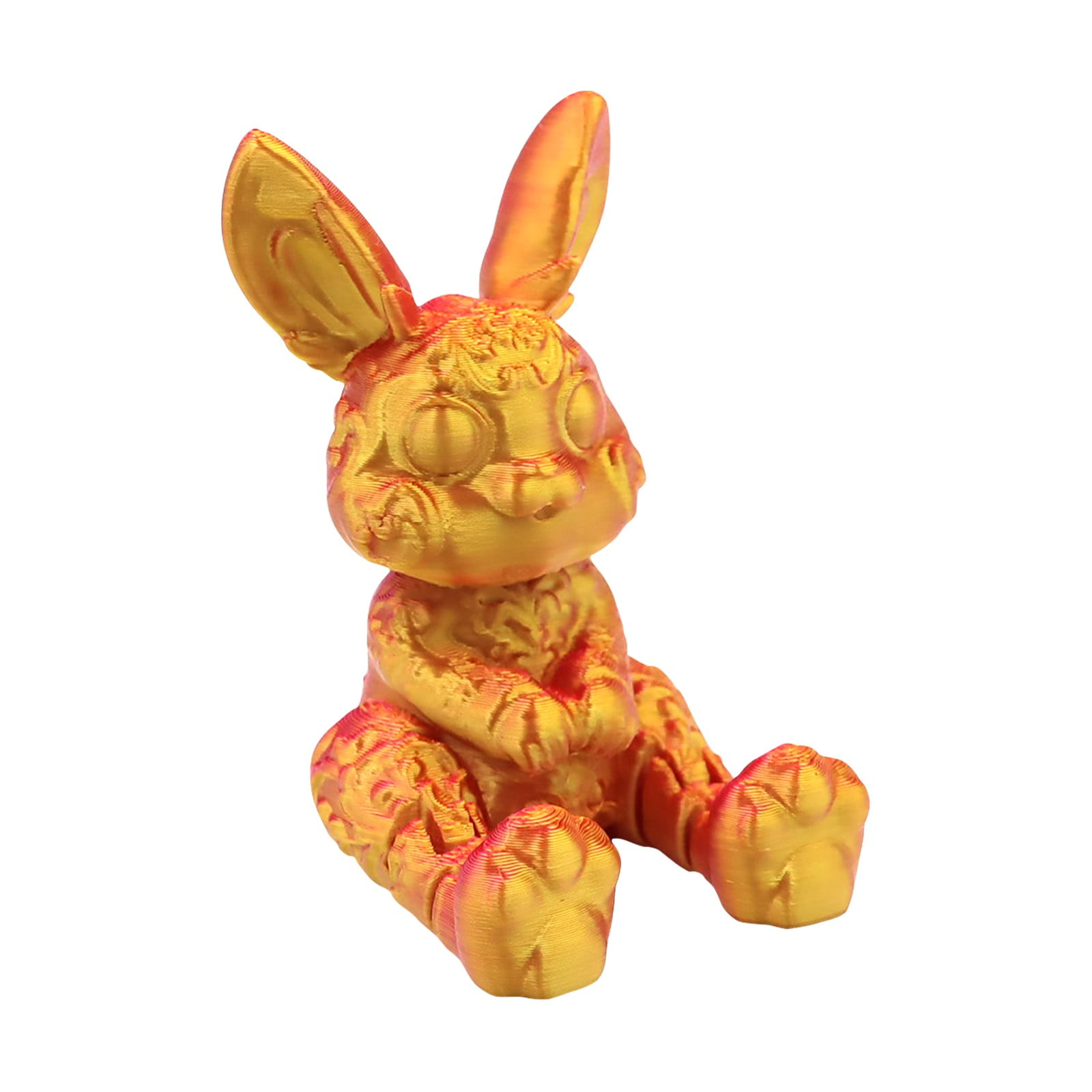 Cute Mini Bunny Rabbit Articulated 3d Printed 3.5" Baby Rabbit Fidget ...
