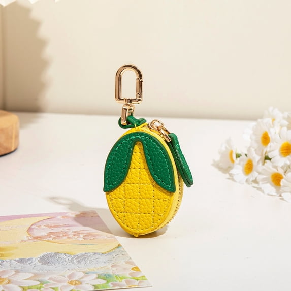 Cute Mini Fruit Bag Keychain, Creative Bag Charm for Women, Fashion ...