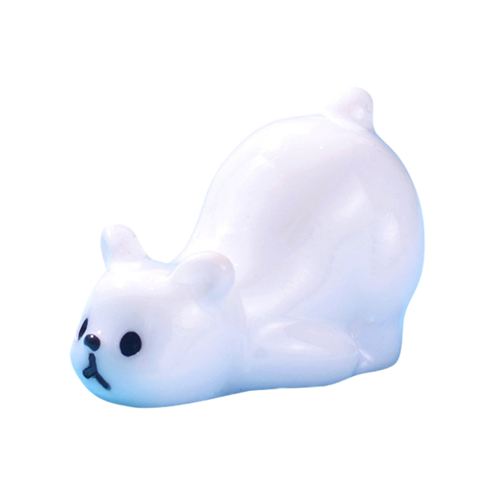 Cute Mini Realisitic Arctic Animals Figurines Resin Polar Bear Penguin ...