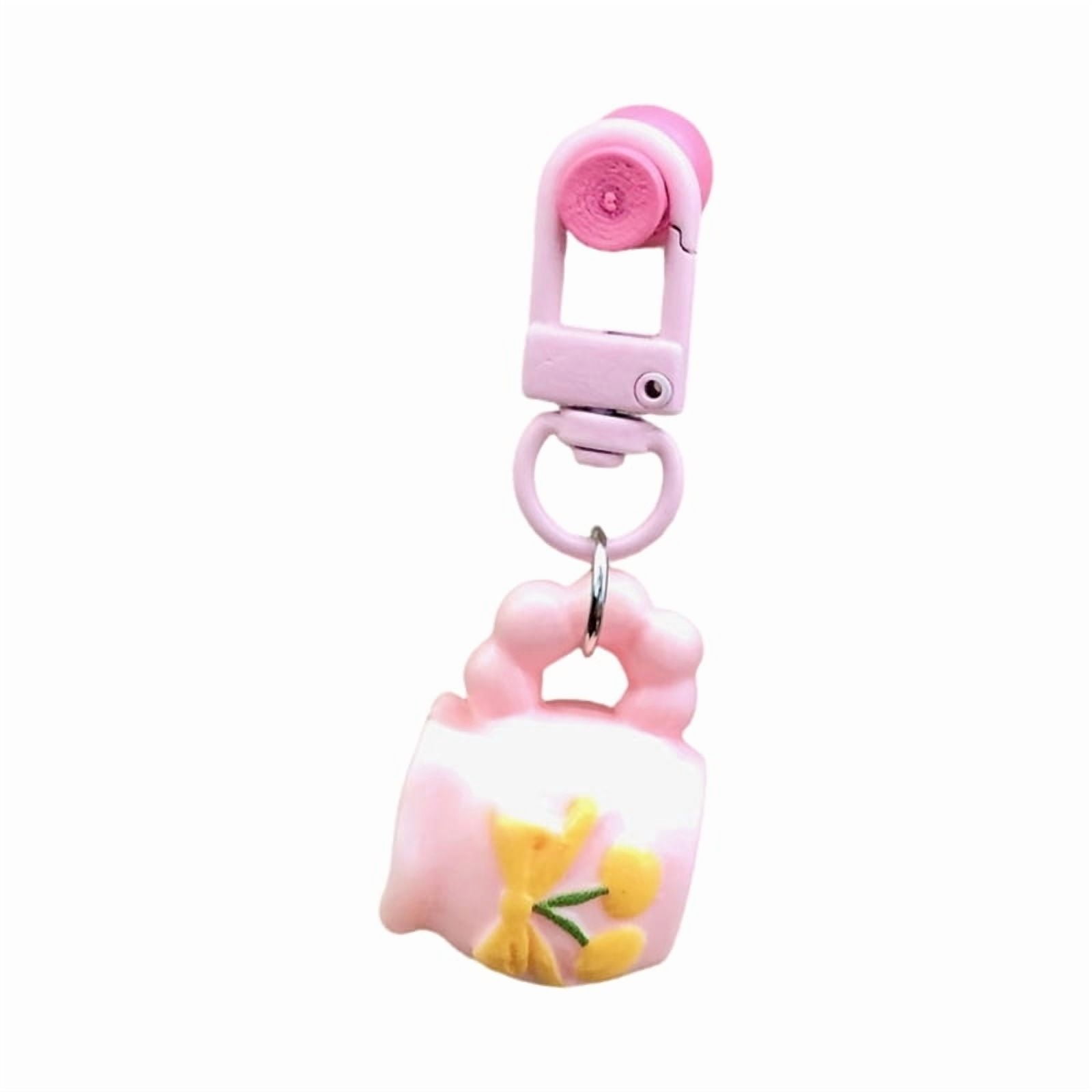 Cute Mini Vase Design Keychain Resin Durable Charm Trendy Vase Shaped ...