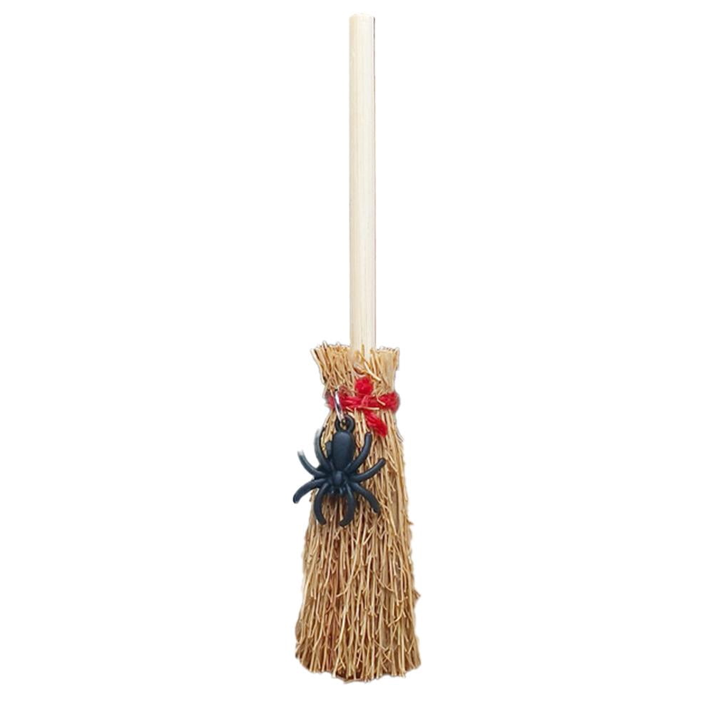 Cute Mini Witch Broomstick , Halloween Magic Broom, Straw Craft ...