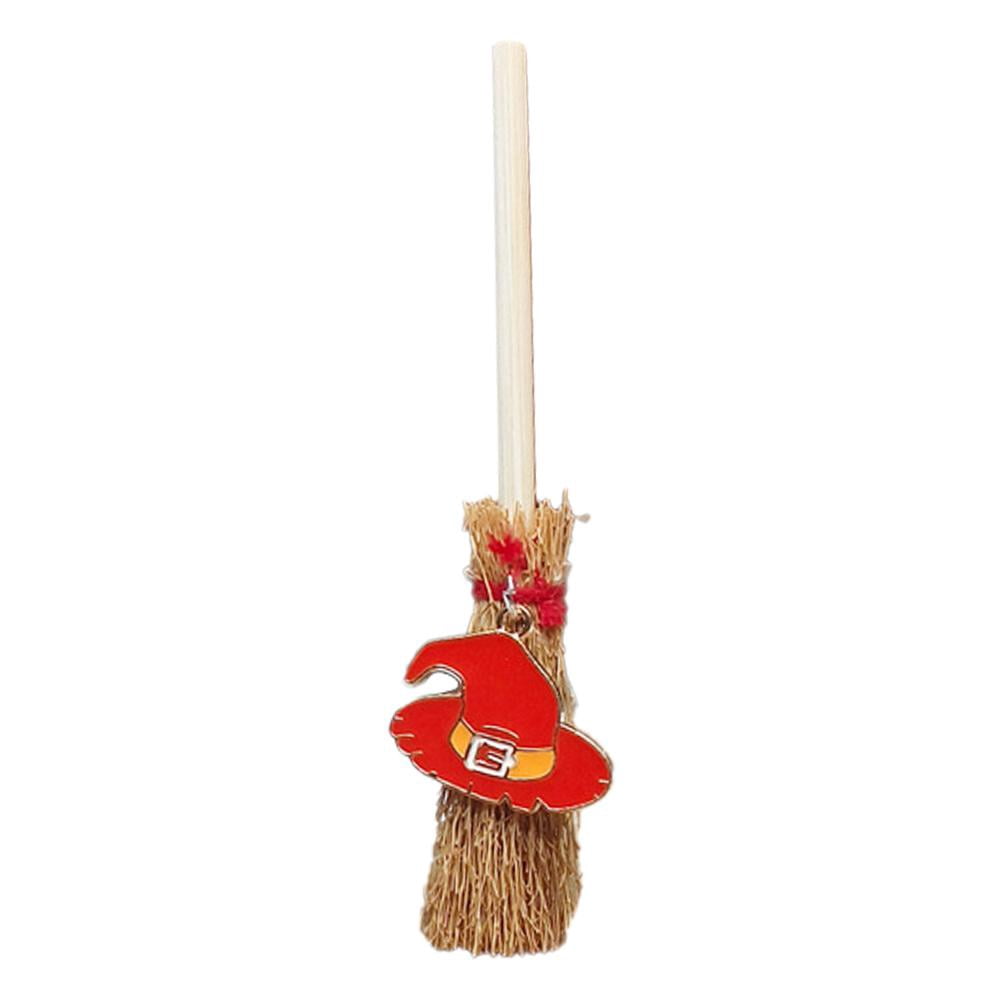 Cute Mini Witch Broomstick , Halloween Magic Broom, Straw Craft ...