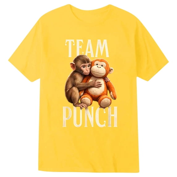 Cute Monkey Punch Panchi Kun Japan Baby Monkey Team Punch T-Shirt Punch ...