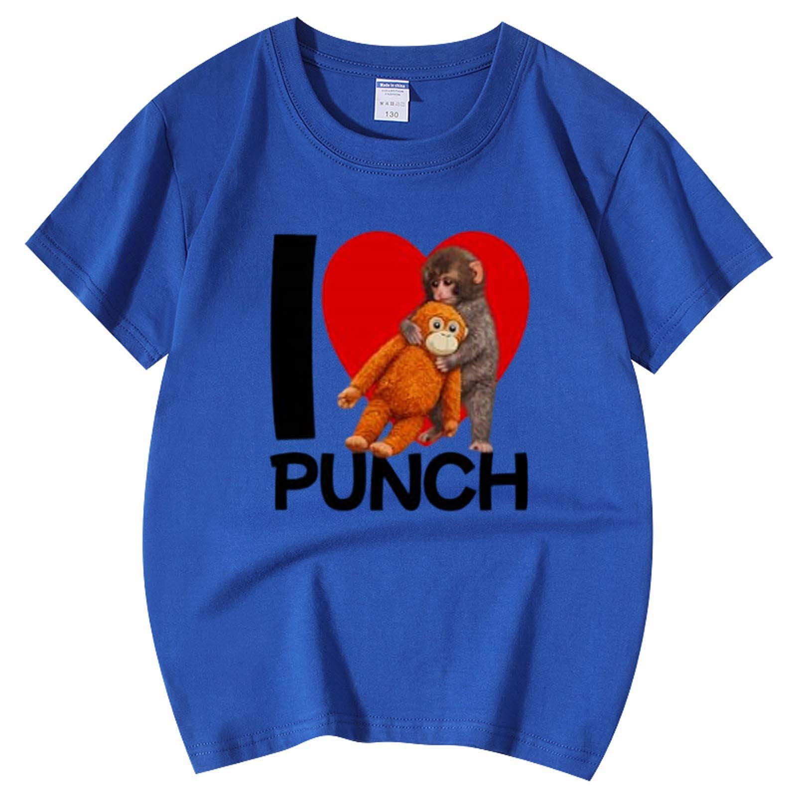 Cute Monkey Punch Panchi Kun Japan Baby Monkey Team Punch T-Shirt for ...
