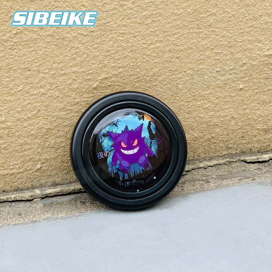 Cute Monster JDM Car Modified Styling Steering Wheel Horn Button ...