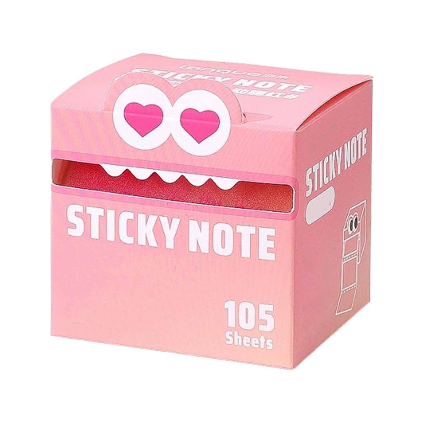 Cute Monster Pattern Sticky Note (105 Sheets/Roll), Cute Monster ...
