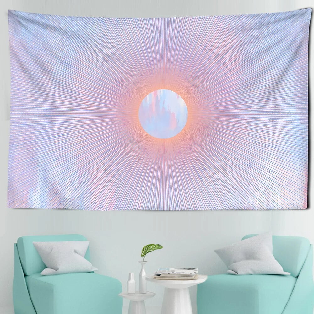 Cute Moon Tapestry for Teen Girl Preppy Room Decor Aesthetic Wall ...