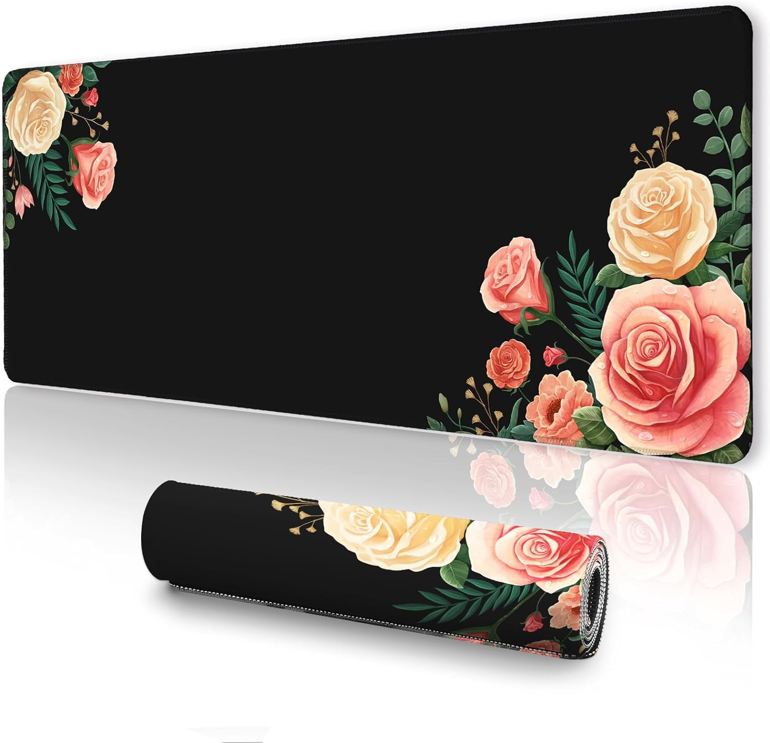 Cute Mouse Pad 31.5x11.8'''', XL Mousepad, Non-Slip Rubber Base ...