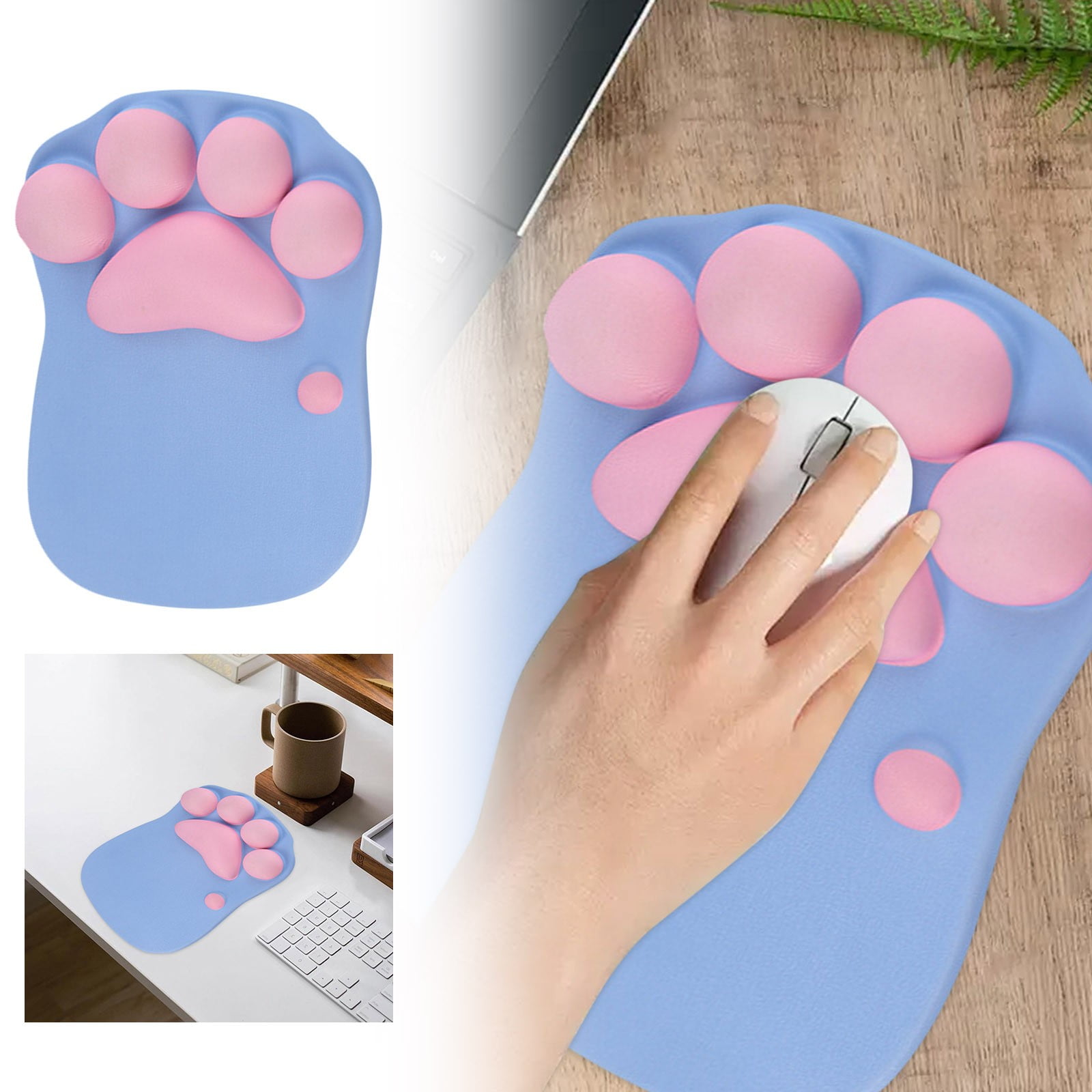Cute Mouse Pad, Ergonomic Wrist Rest Pad, Comfortable Computer Mousepad ...