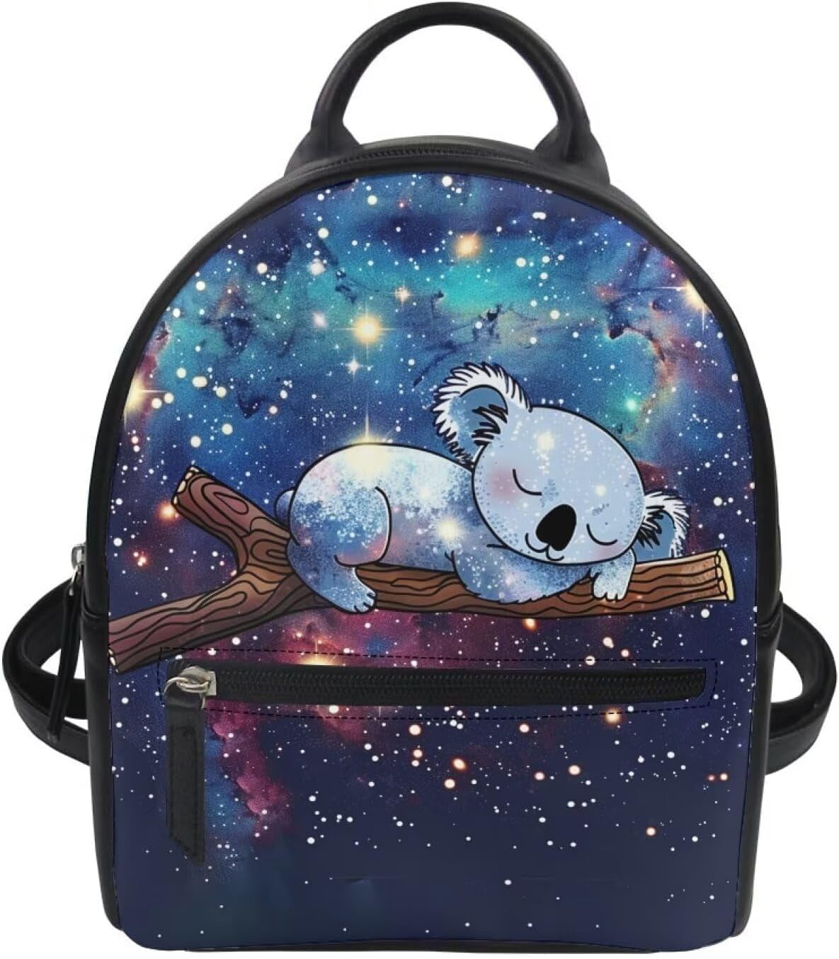 Cute Mushroom Frog Backpack for Teen Purse Gifts Mini Pu Leather Backpacks Ladies Small Shoulder ...