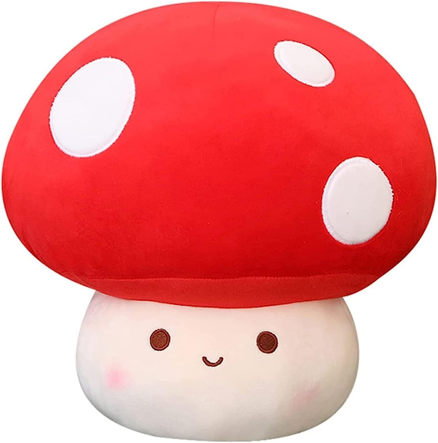 Cute Mushroom Plush Kawaii Doll Mushroom Plushie Stuffed Animal Pillow ...
