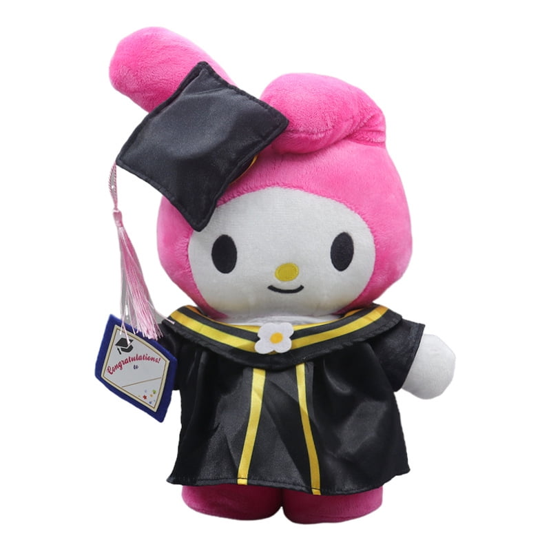 Cute My Melody Graduation Plush, 9.84 in Cartoon Plush Toy Doll Lovely ...