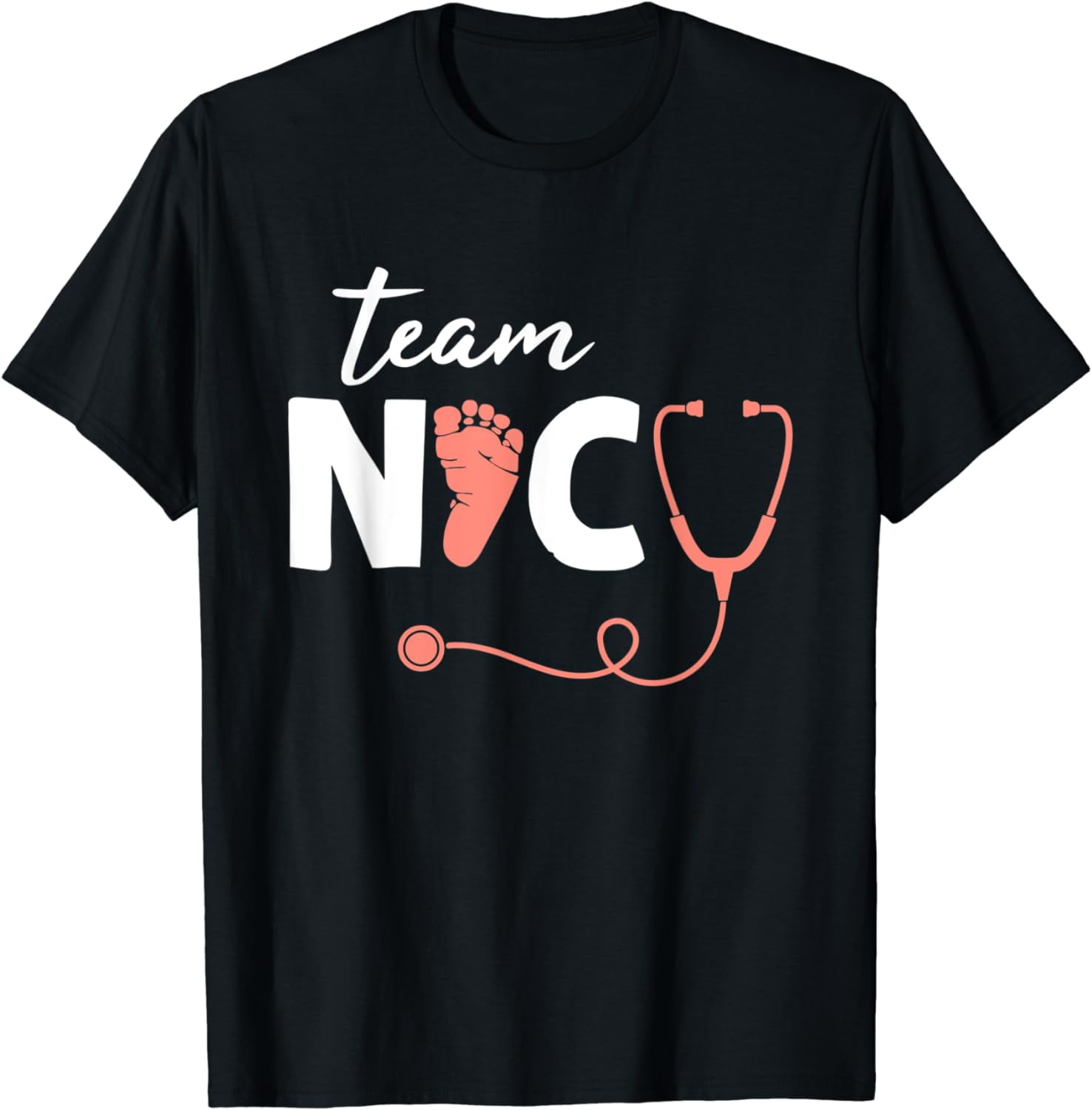 Cute NICU Nurse ICU Neonatal Nurse Tiny Humans Helping Funny T-Shirt ...