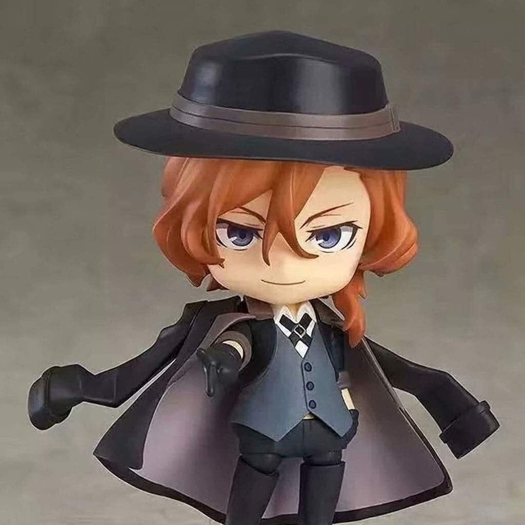 Cute Nakahara Chuuya Figures Dazai Osamu Anime Figure Statues PVC ...