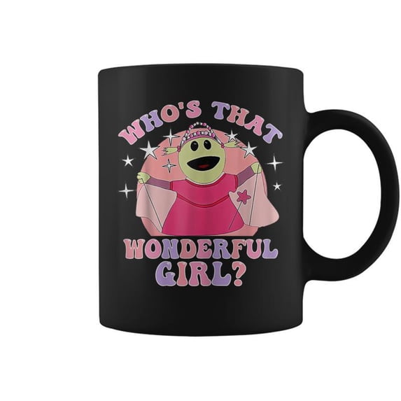 Cute Nanalan Wonderful Girl Whos That Wonderful Girl Coffee Mugs ...