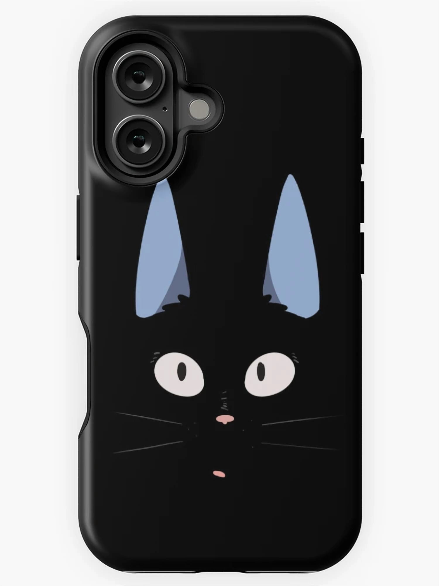 Cute Neko Anime Inspired Cartoon Phone Case iPhone 11 through 16 Pro ...