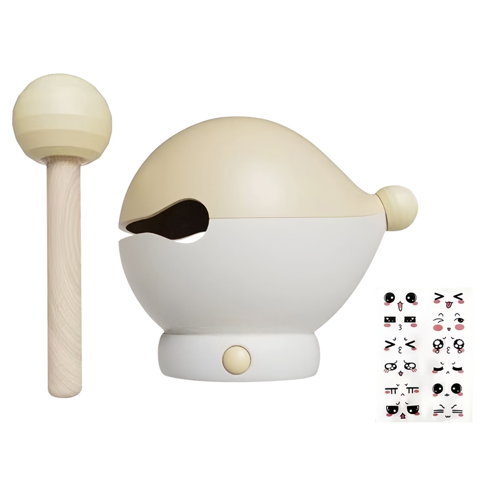 Cute Night Light, Wooden Fish Stress Relief Lamp, Night Light with ...