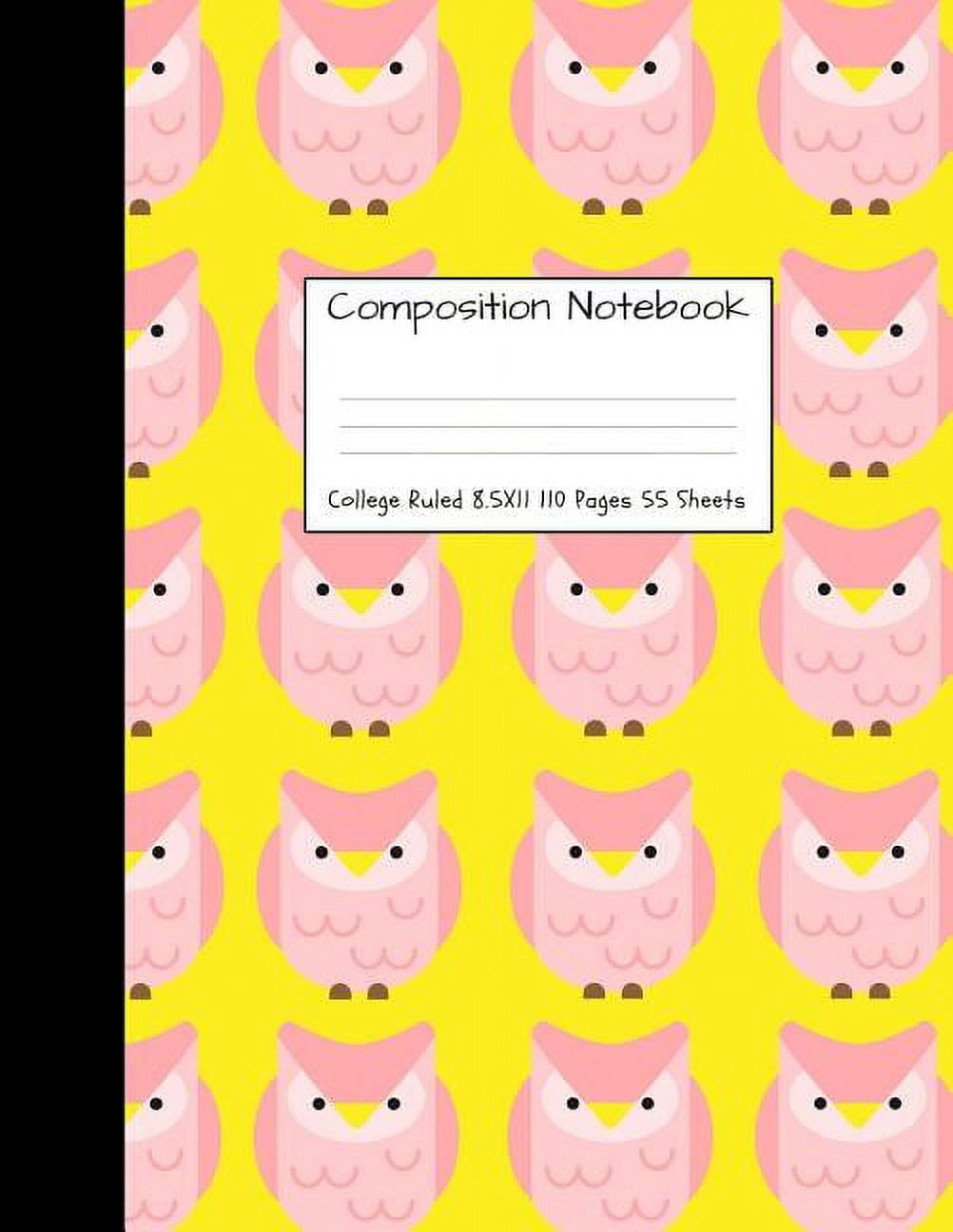 Cute Notebooks For School Girls And Boys: Composition Notebook College